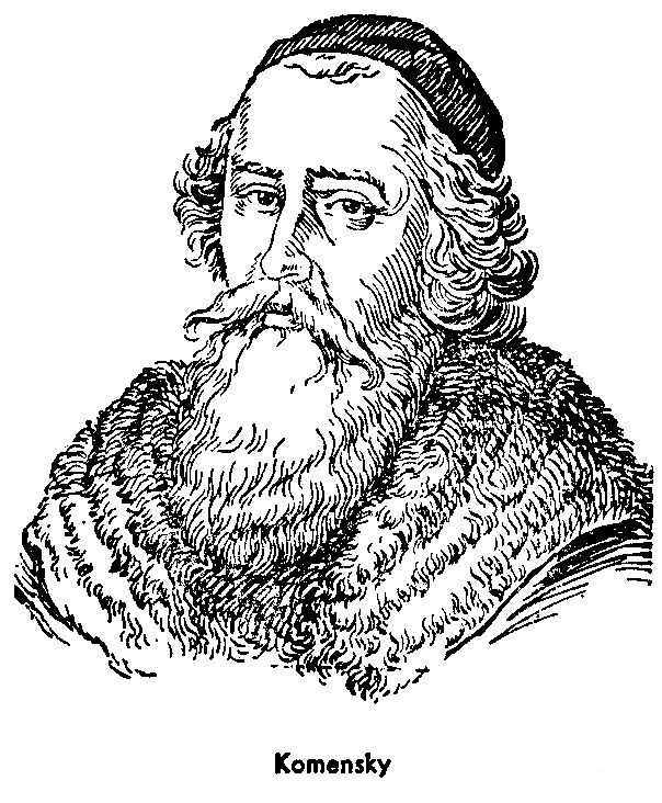 Comenio (Jan Amos Komensky) en el Diccionario soviético de filosofía